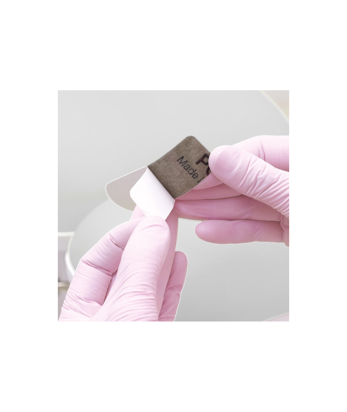 Abrasifs autocollants pour râpe inox - Grain fin - Sachet de 50